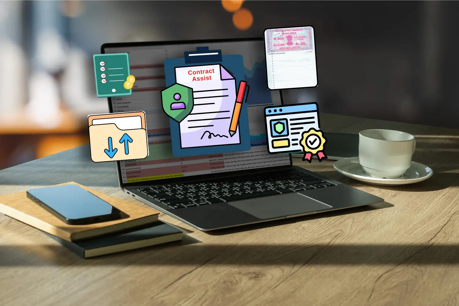 Contract Assist | Generate eStamp, eSign, and Track Contracts